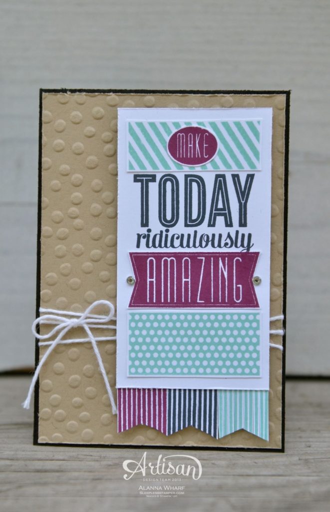 Convention Display Samples ~ Amazing Birthday - Alanna Wharf, Sleepless ...