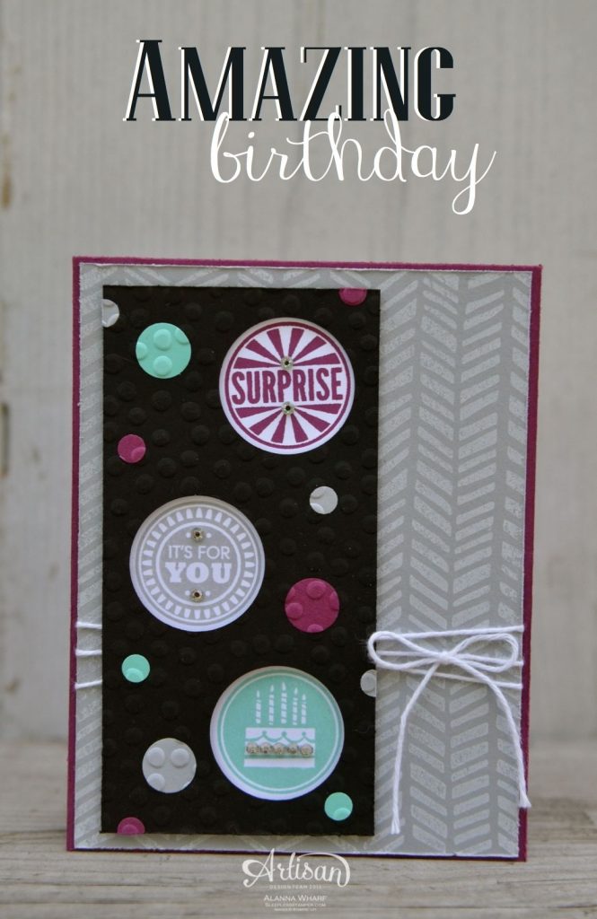 Convention Display Samples ~ Amazing Birthday - Alanna Wharf, Sleepless ...